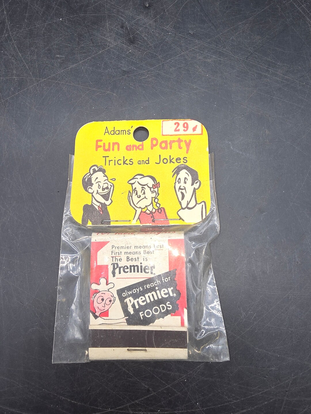 Vintage S.S. Adams Sparkling Matches Prank Trick New OLD Stock - Etsy