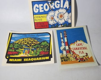 Hand Lettered State Stickers / / Laptop Stickers - Etsy