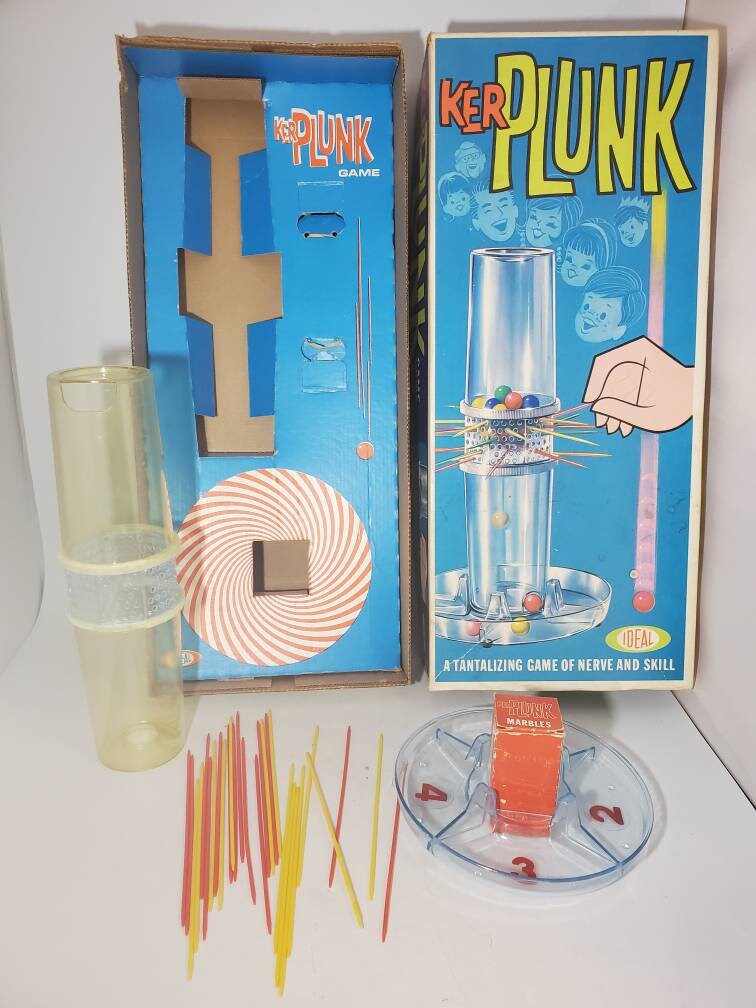 Vintage Ker Plunk Game Ideal 1967 - Etsy