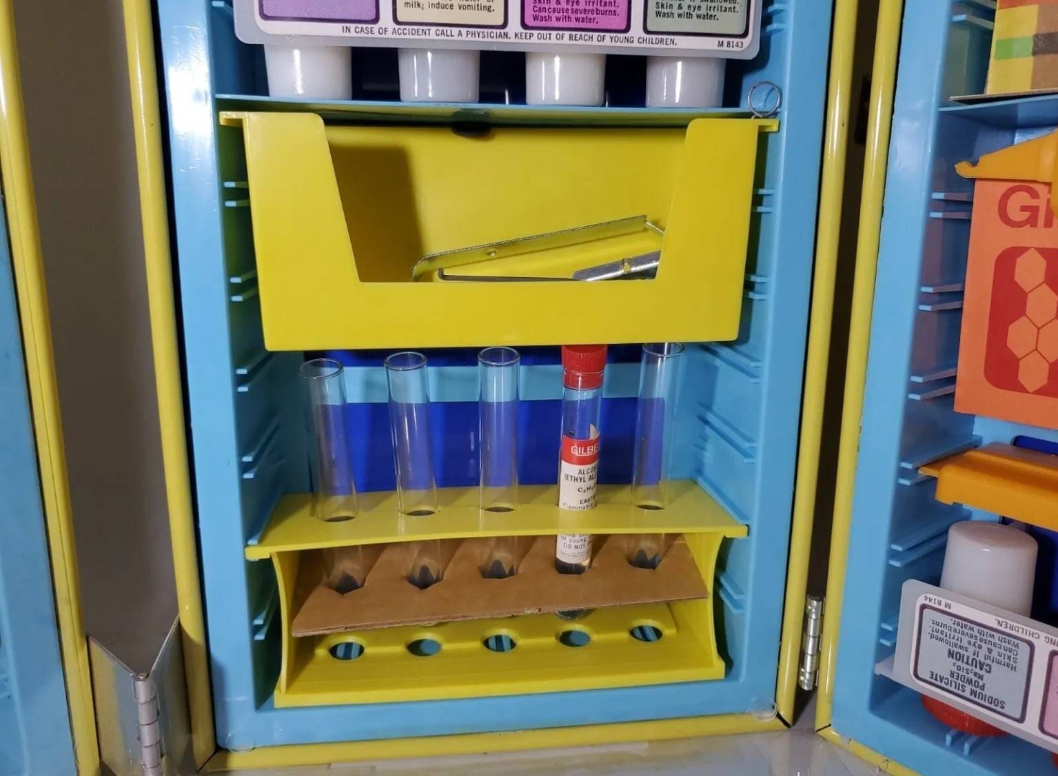 Vintage Gilbert Chemcraft Portable Action Lab Chemistry Metal - Etsy