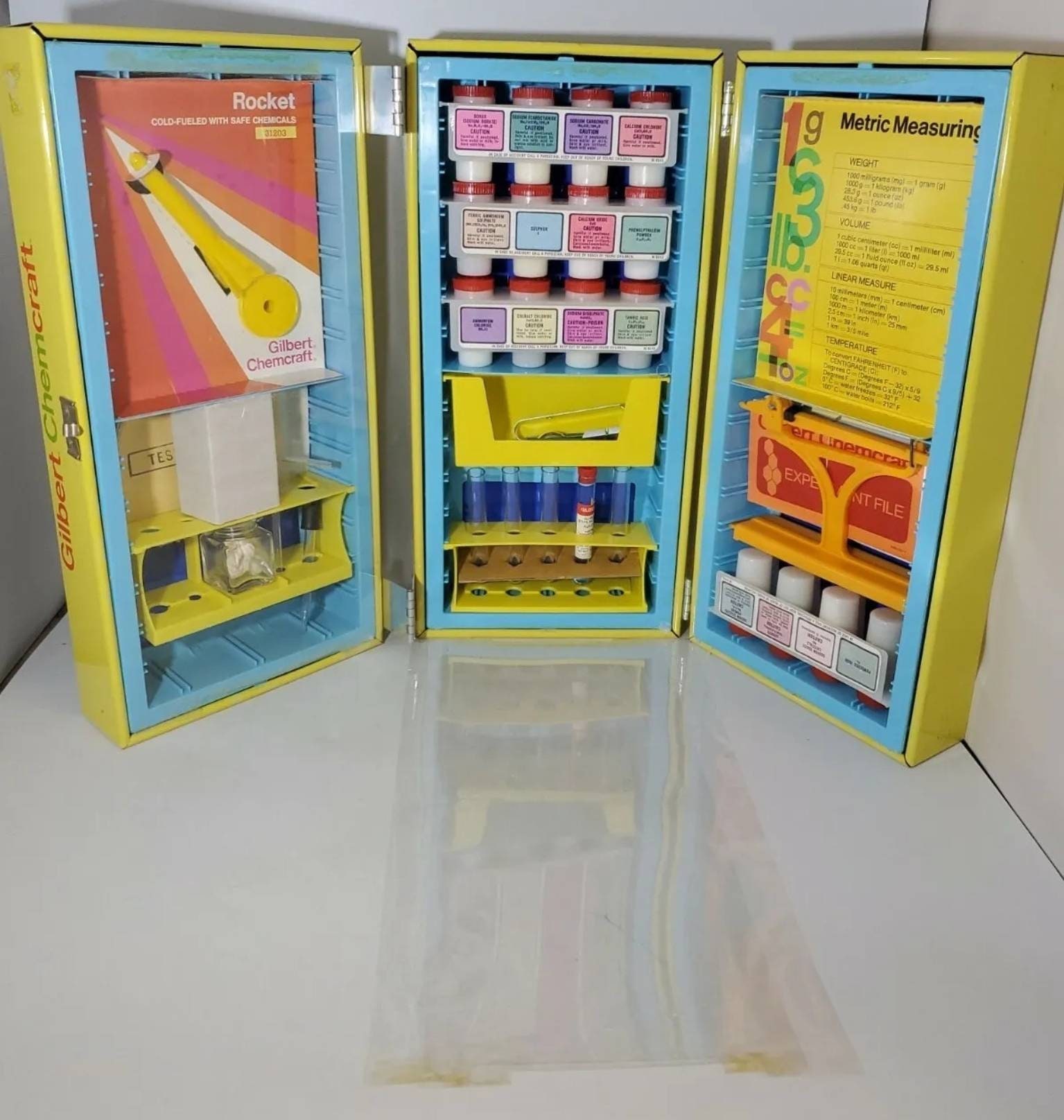 Vintage Gilbert Chemcraft Portable Action Lab Chemistry Metal - Etsy