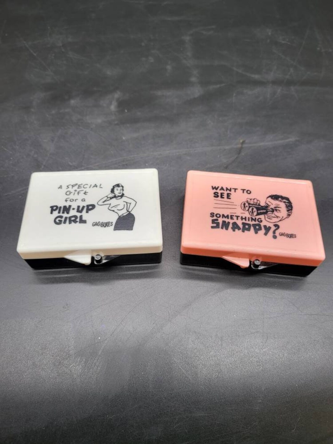 Vintage Gag Boxes NYC Novelty Lot of 2 - Etsy