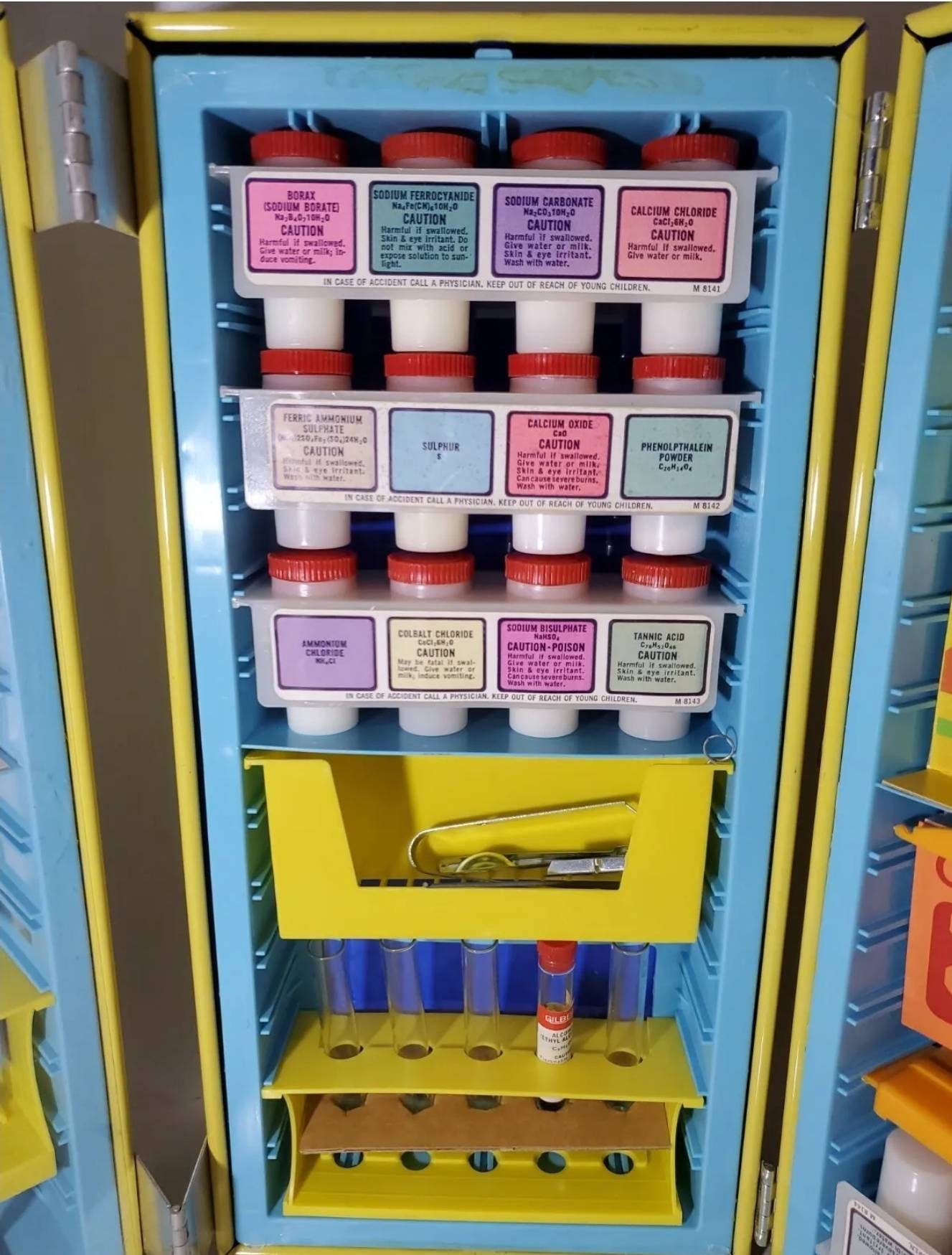 Vintage Gilbert Chemcraft Portable Action Lab Chemistry Metal - Etsy