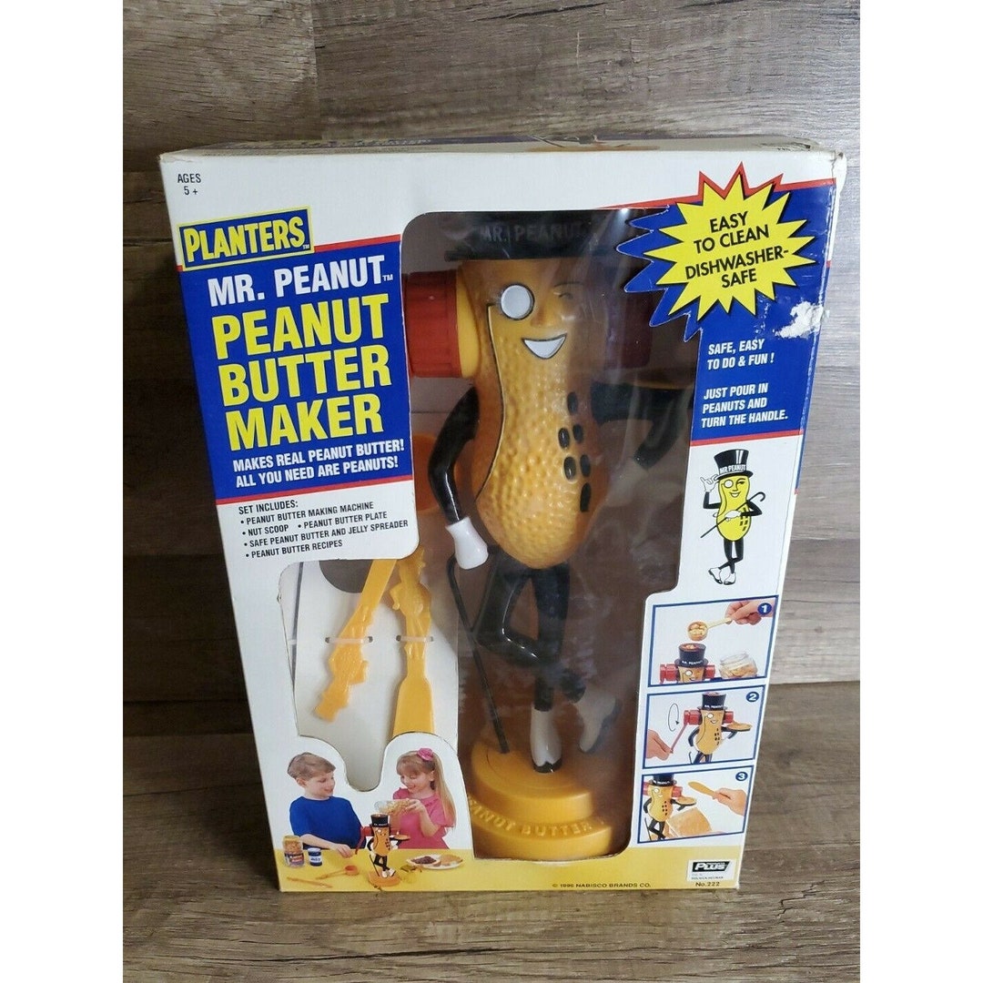 Vintage Planters Mr Peanut Peanut Butter Maker Broadway Toys No. 222 ...
