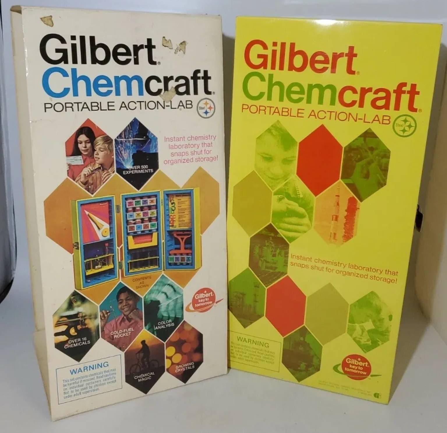 Vintage Gilbert Chemcraft Portable Action Lab Chemistry Metal - Etsy