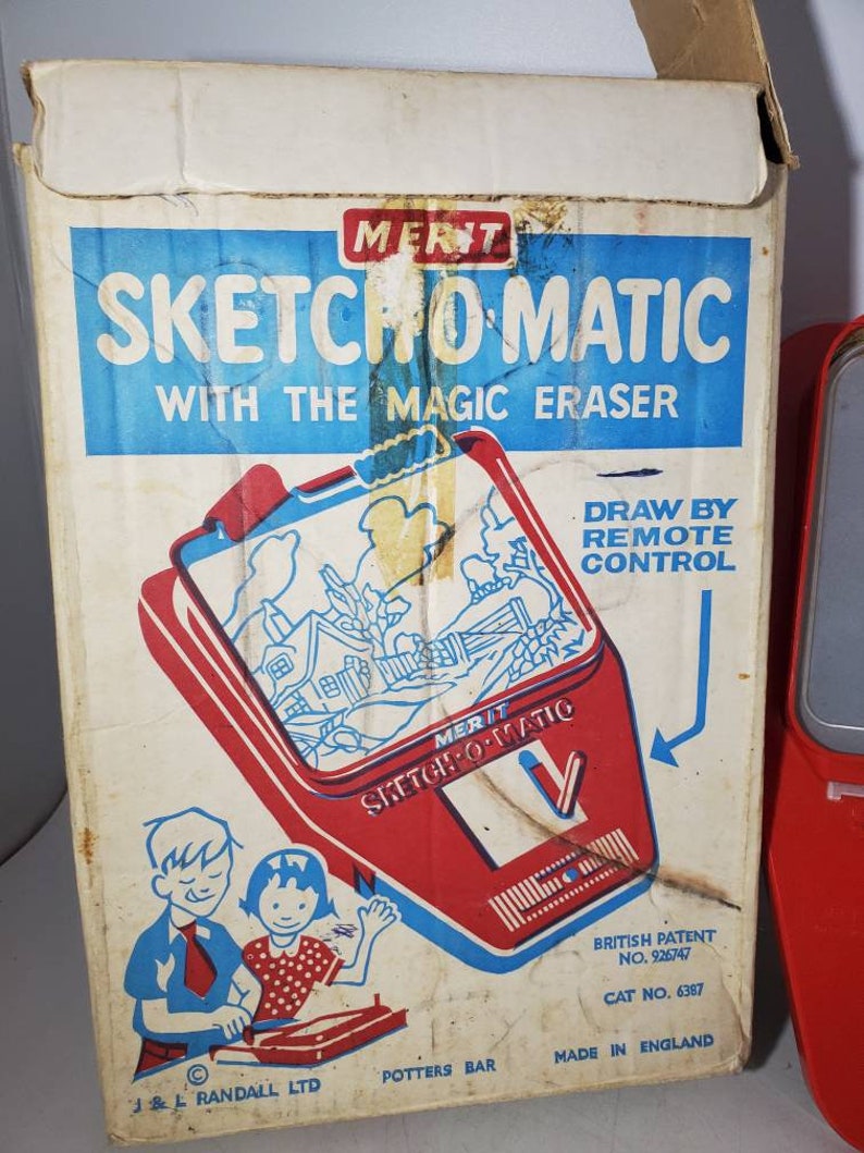 Vintage Merit Sketch O Matic Toy - Etsy