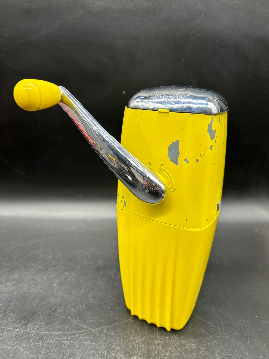 Vintage Ice O Matic Ice Crusher Yellow - Etsy