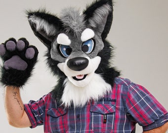 Premade Wolf Fursuit Head - Etsy