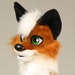 Fennec Fox Fursuit Partial, Fox Fursuit Head and Hand Paws, Premade Fursuit - Etsy