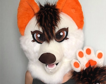 free fursona wolf template paper - nolasabout