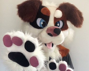 Fursuit Premade Dog Mutt Mini Partial - Etsy