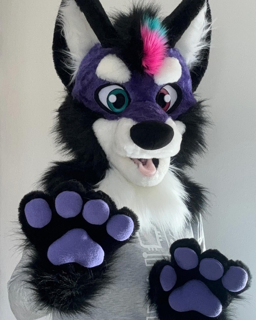 Wolf Fursuit Partial Premade Fursuit Wolf Furry Suite - Etsy