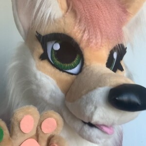 Fennec Fox Fursuit Partial, Fox Fursuit Head, Premade Fursuit - Etsy