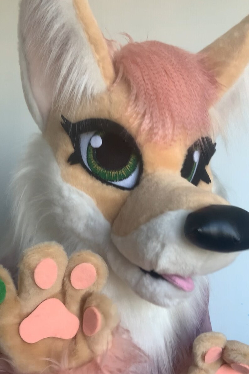 Fennec Fox Fursuit Partial Fox Fursuit Head Premade Fursuit - Etsy
