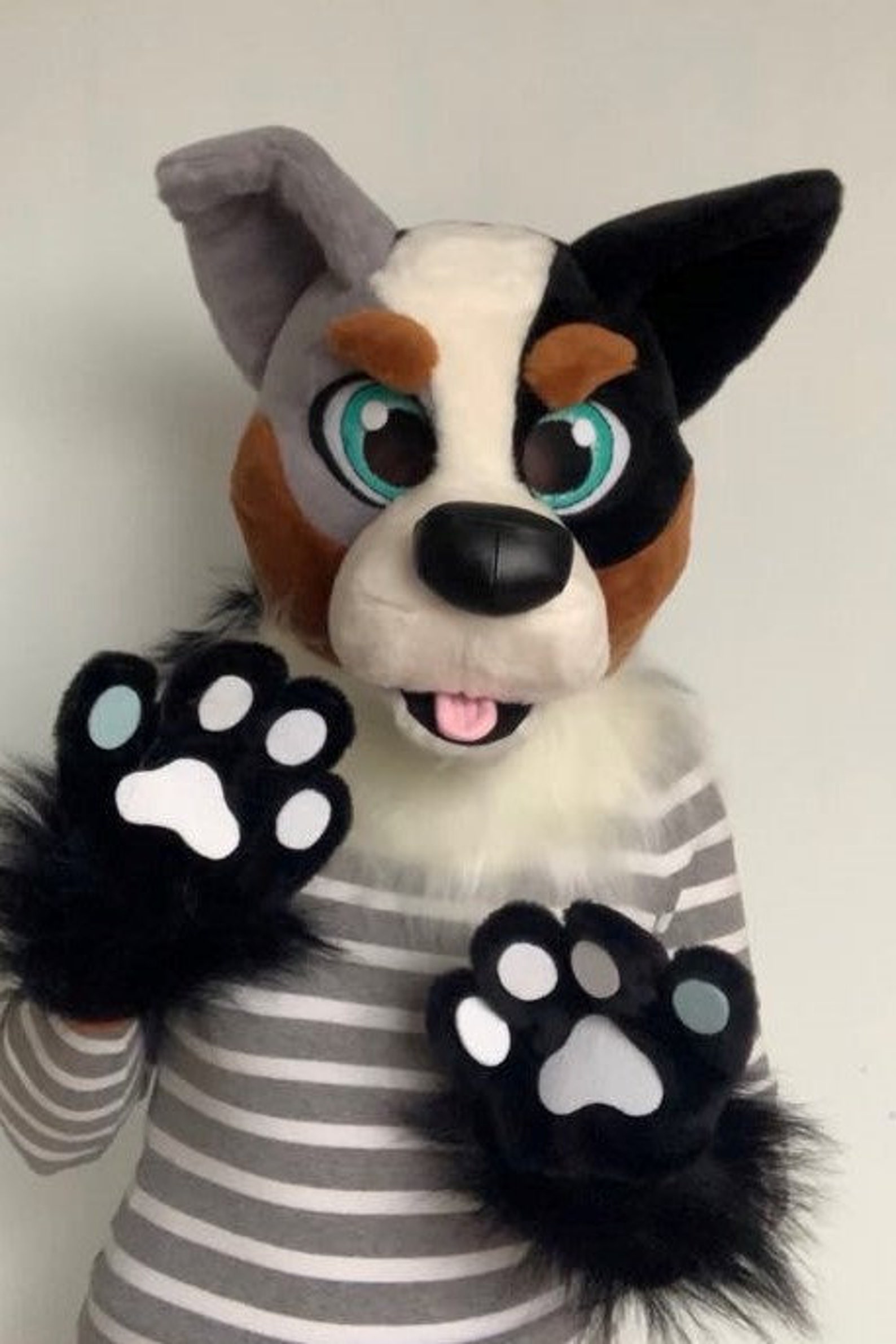 Dog fursuit partial dog fursuit head premade fursuit head | Etsy