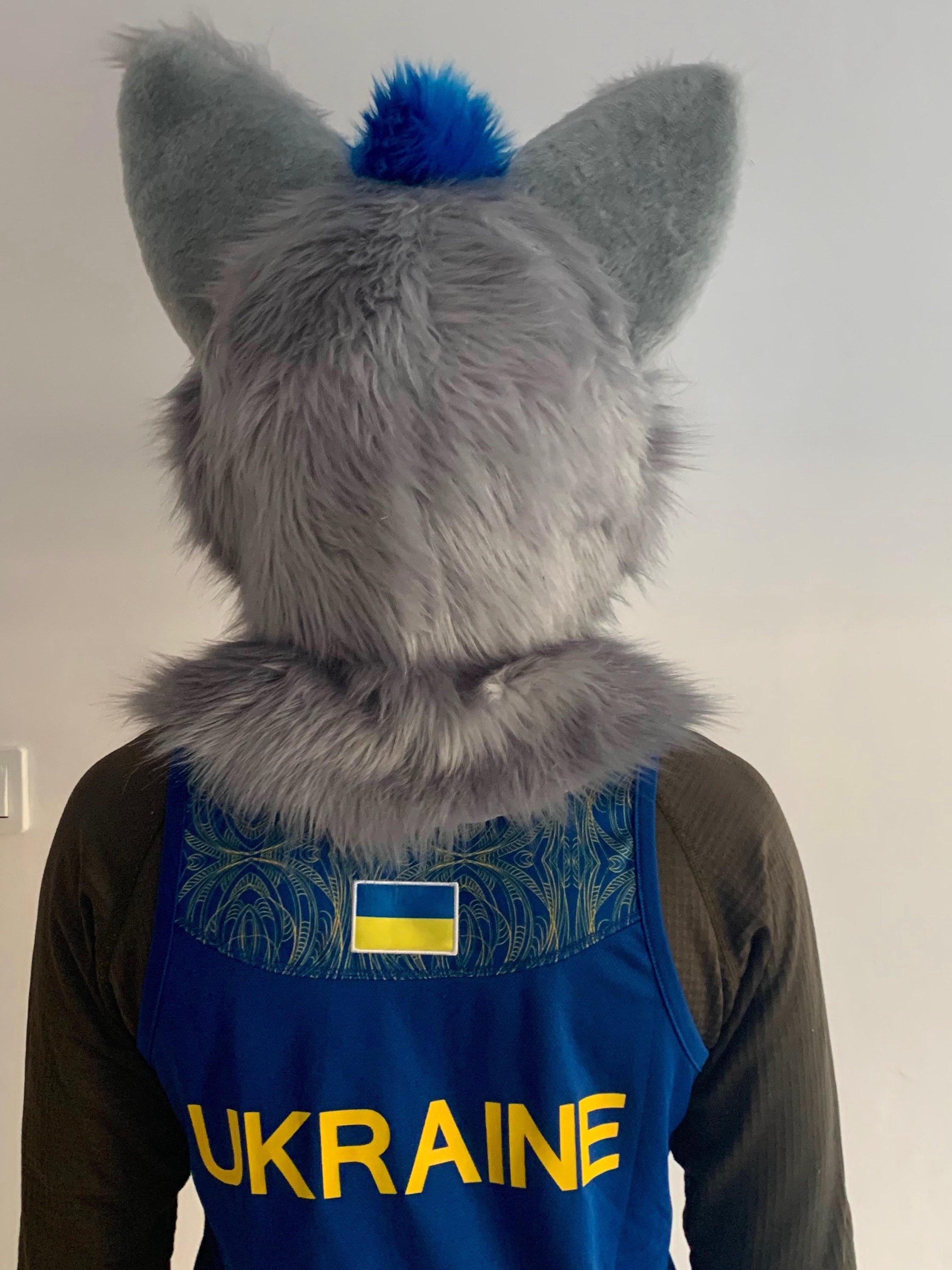 Grey Wolf Fursuit Head Grey Furry Suit Fursuit for Sale - Etsy UK