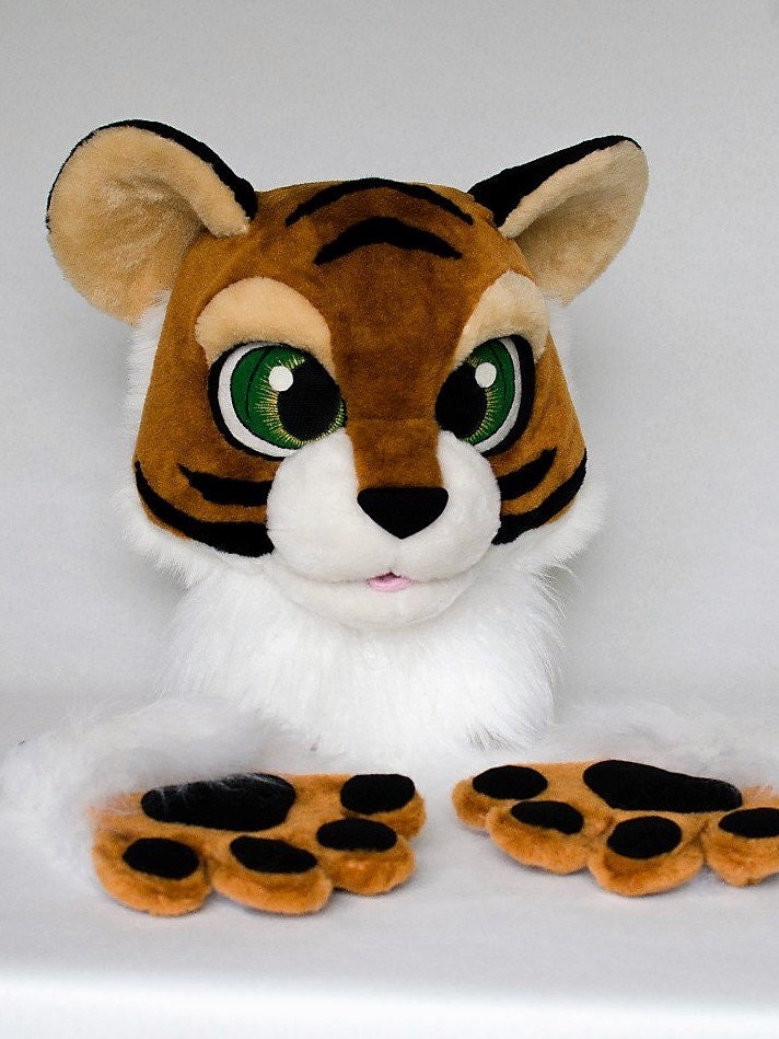 Tiger Fursuit Head Tiger Furry Fursuit Head Cheap Fursuit - Etsy UK
