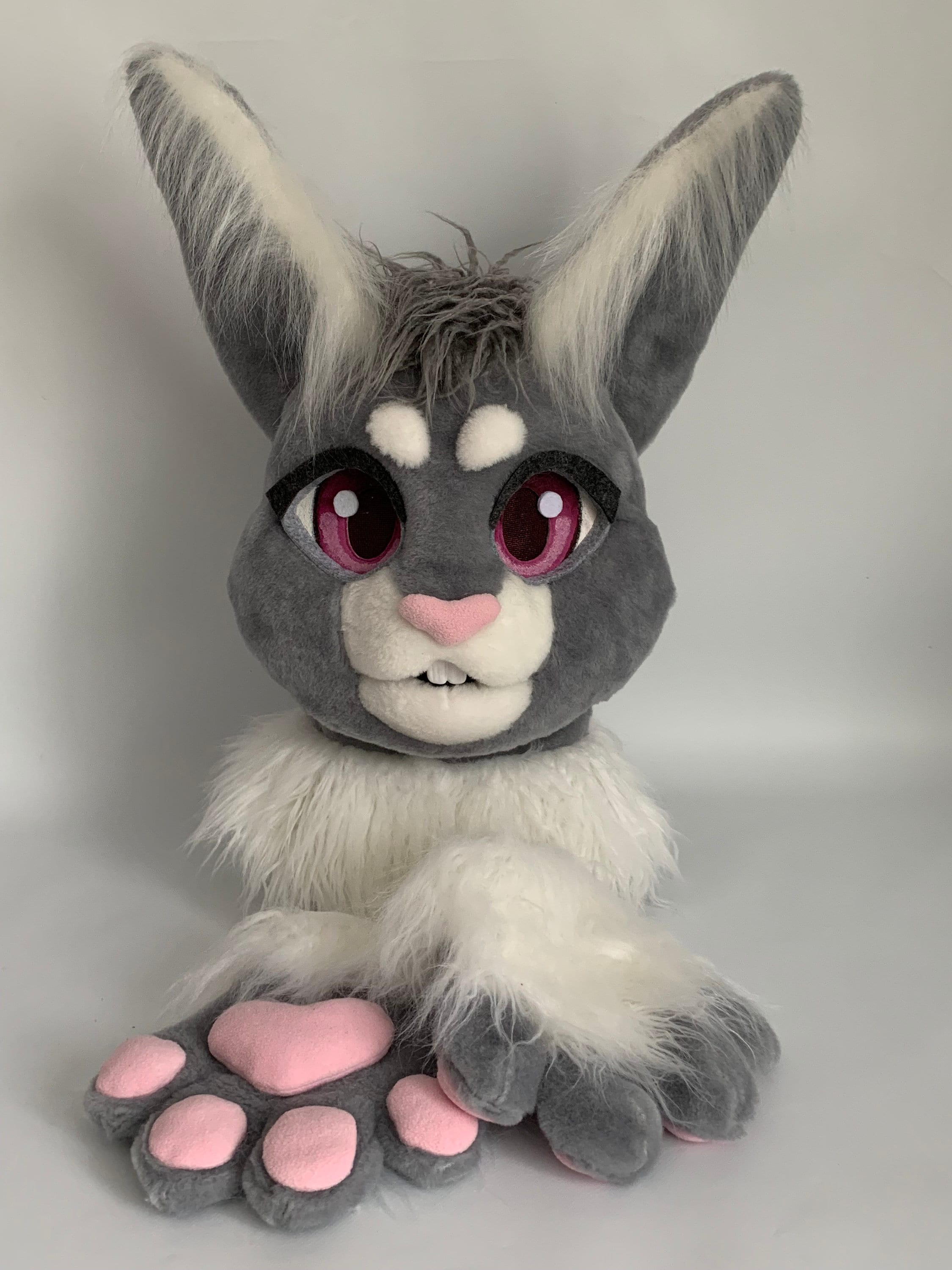 Rabbit Fursuit Partial Rabbit Fursona Bunny Fursuit Premade - Etsy