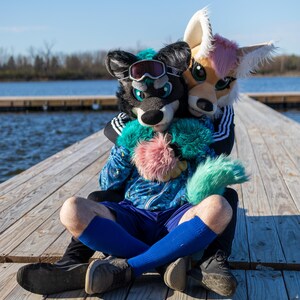 Fennec Fox Fursuit Partial, Fox Fursuit Head and Hand Paws, Premade Fursuit - Etsy