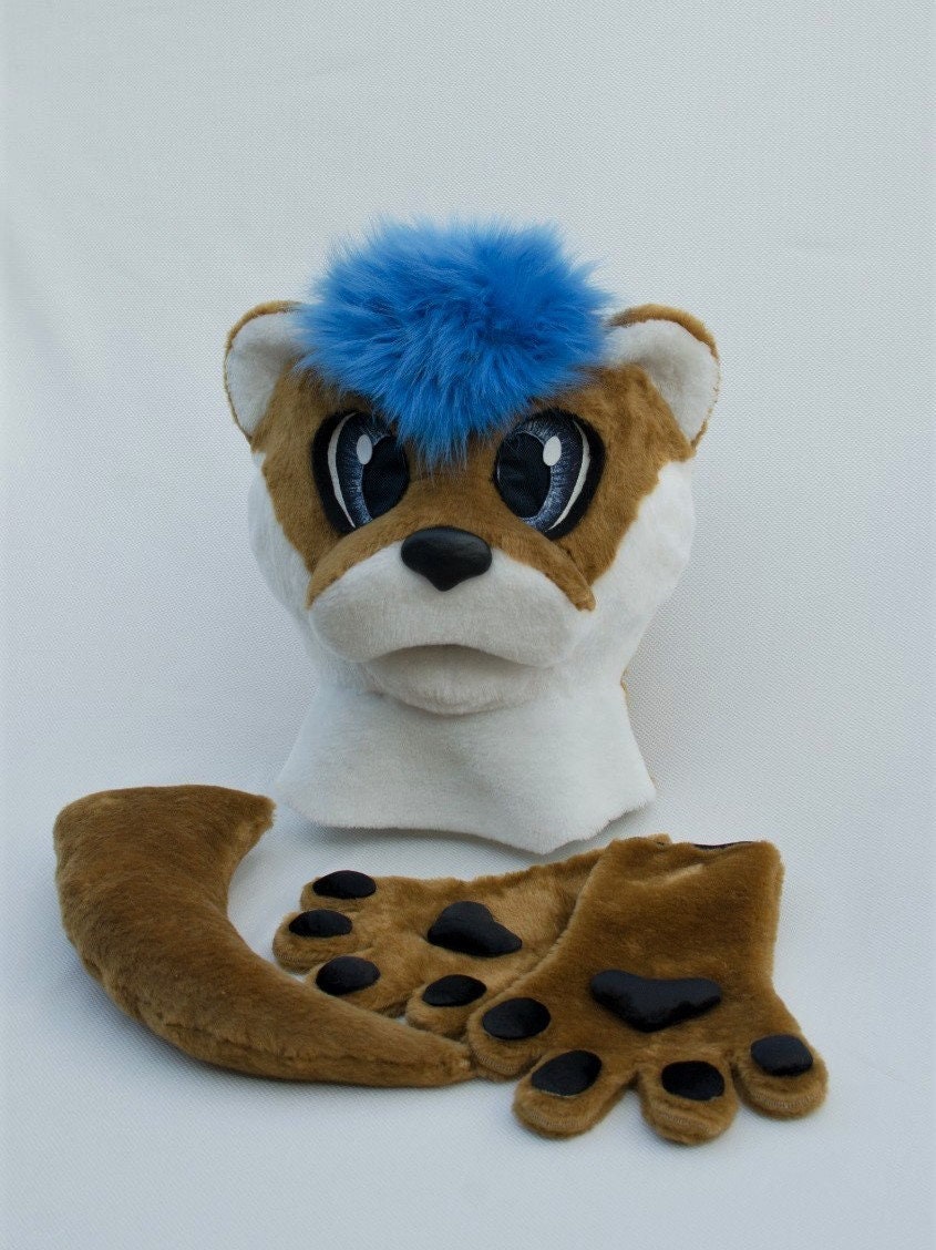 Otter Fursuit Head Otter Fursuit Premade Fursuit Otter - Etsy