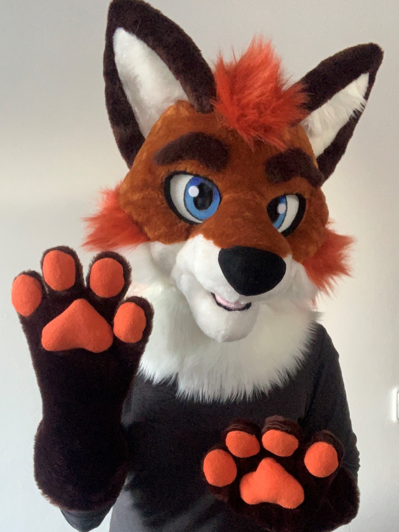 Fox Fursuit Mini Partial Fox Fursuit for Sale Fox Furry Suit - Etsy UK