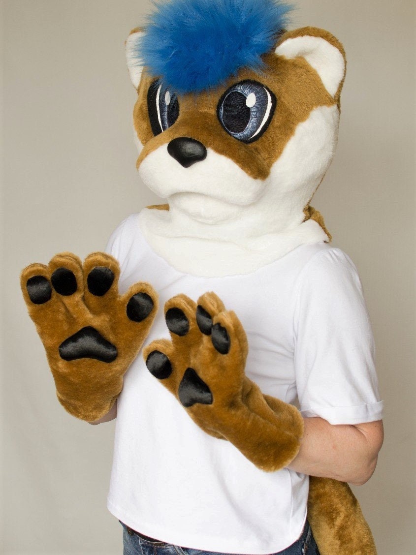 Otter Fursuit Head Otter Fursuit Premade Fursuit Otter - Etsy