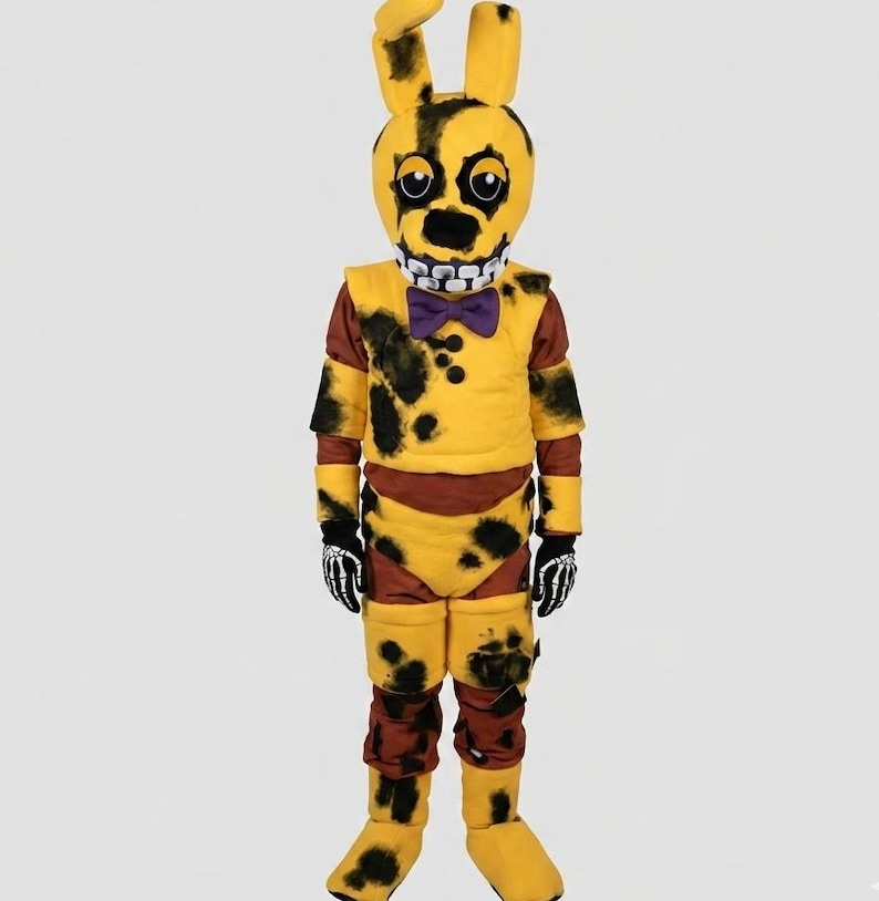FNAF Cosplay Springtrap Costume for Kids, Adults - Five Nights at ...