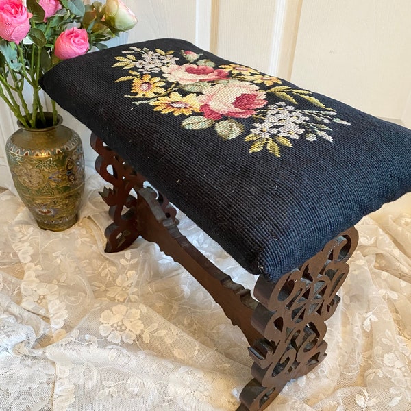 Carved Wood Stool - Etsy