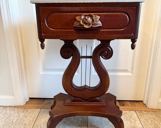 Harp Side Table - Etsy