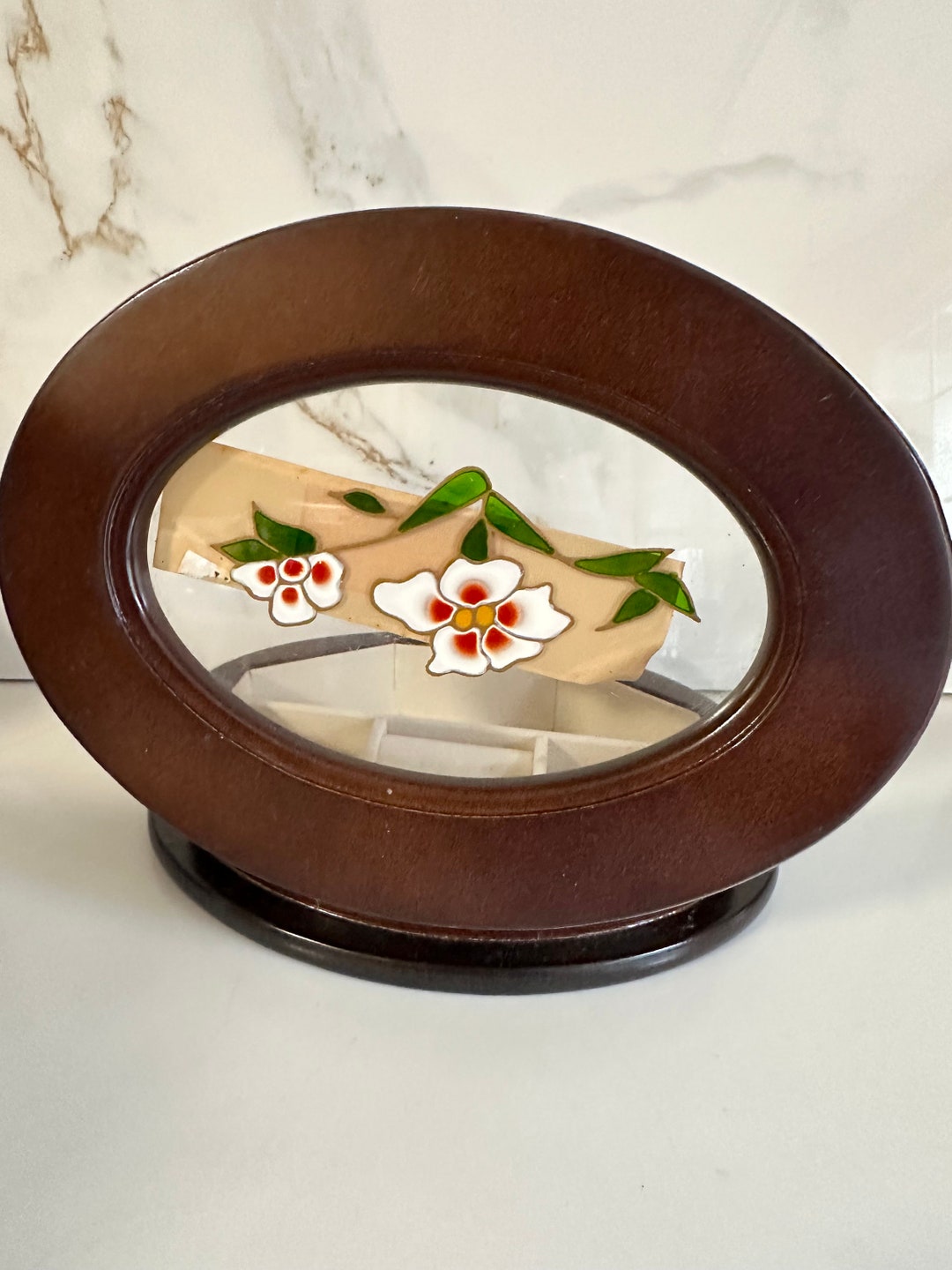 Oval Jewelry Box, Stained Glass Box - Etsy