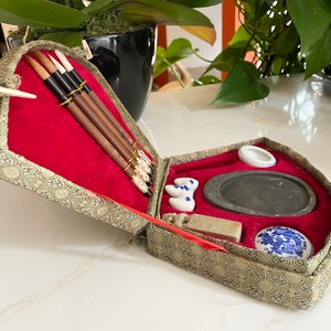 Chinese Calligraphy Set, Chinese Writing Set - Etsy