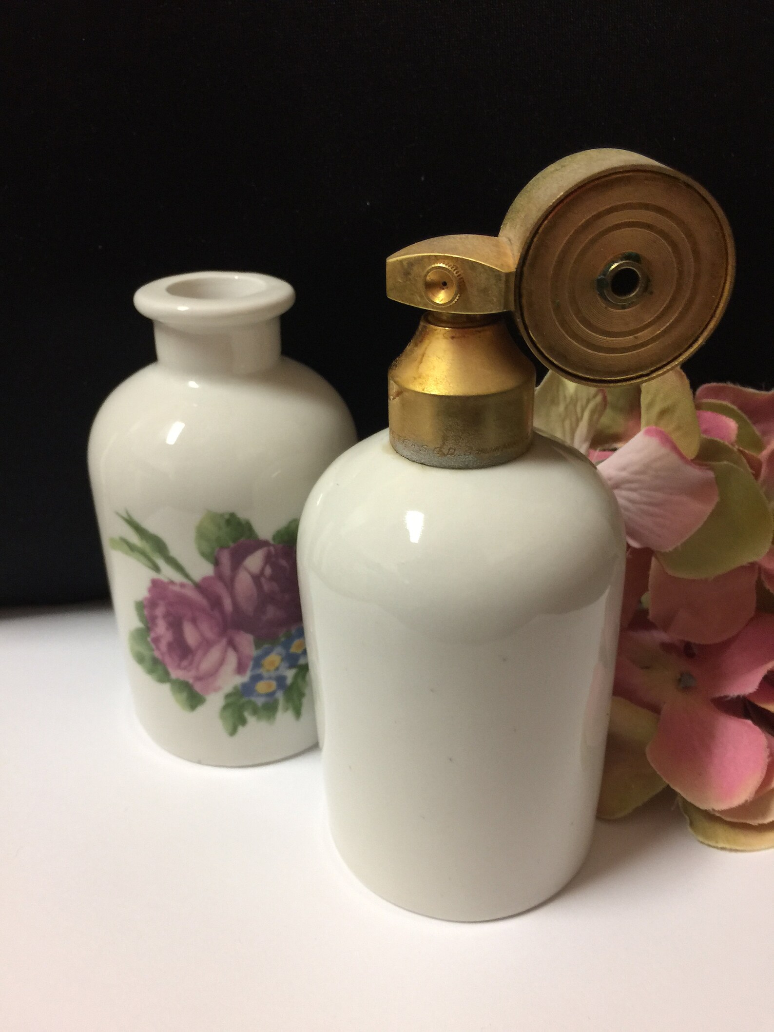 French Perfume Bottles Porcelaine De Paris Vintage Perfume | Etsy