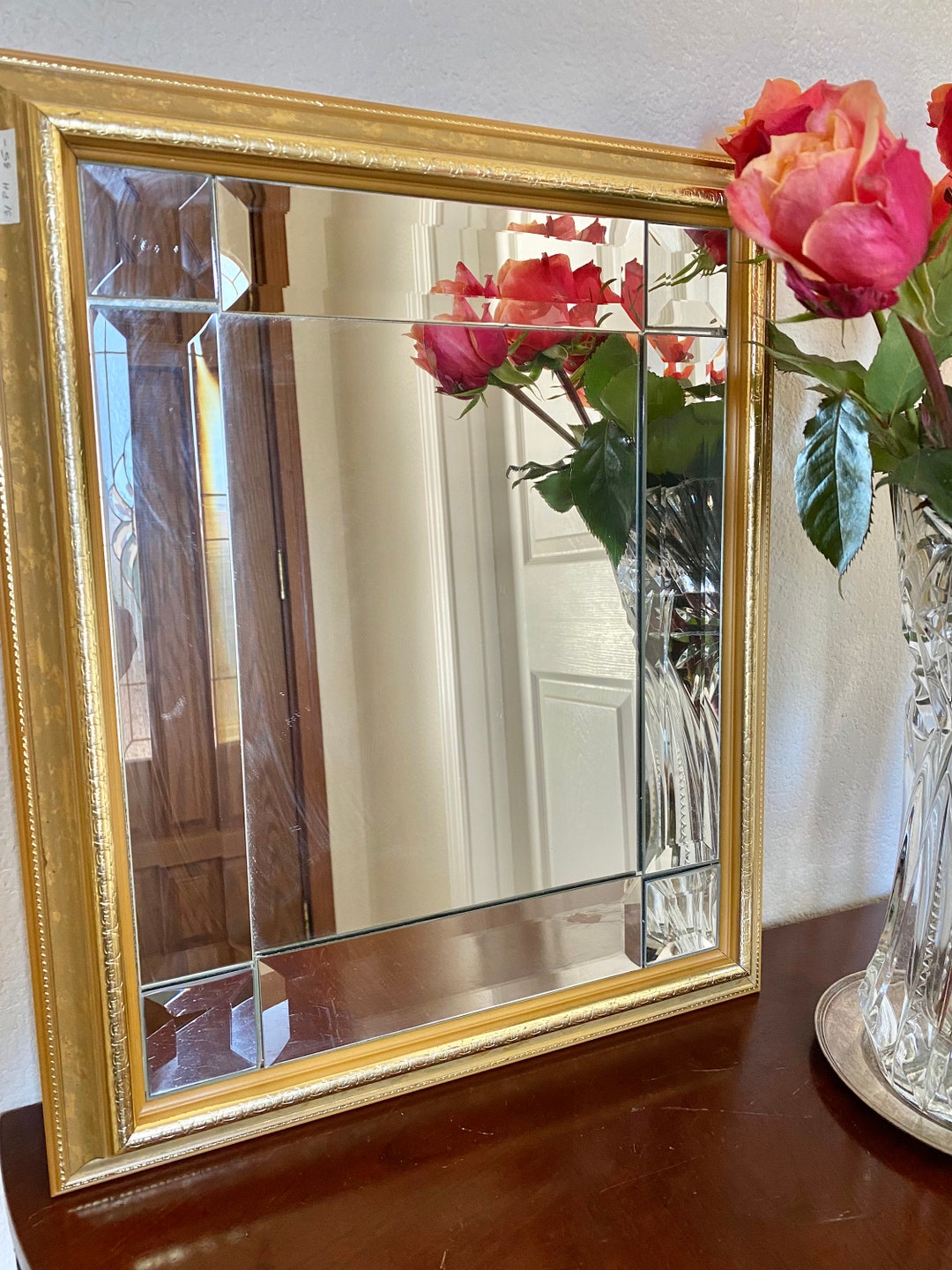 Gold Gilt Mirror, Gold Beveled Mirror - Etsy