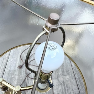 MCM Brass Lamp, Black Swing Arm Lamp - Etsy