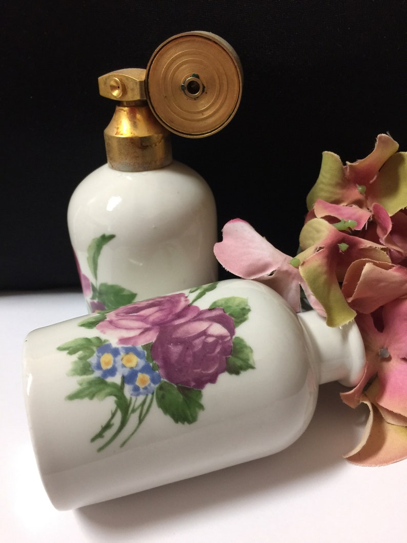 French Perfume Bottles Porcelaine De Paris Vintage Perfume - Etsy