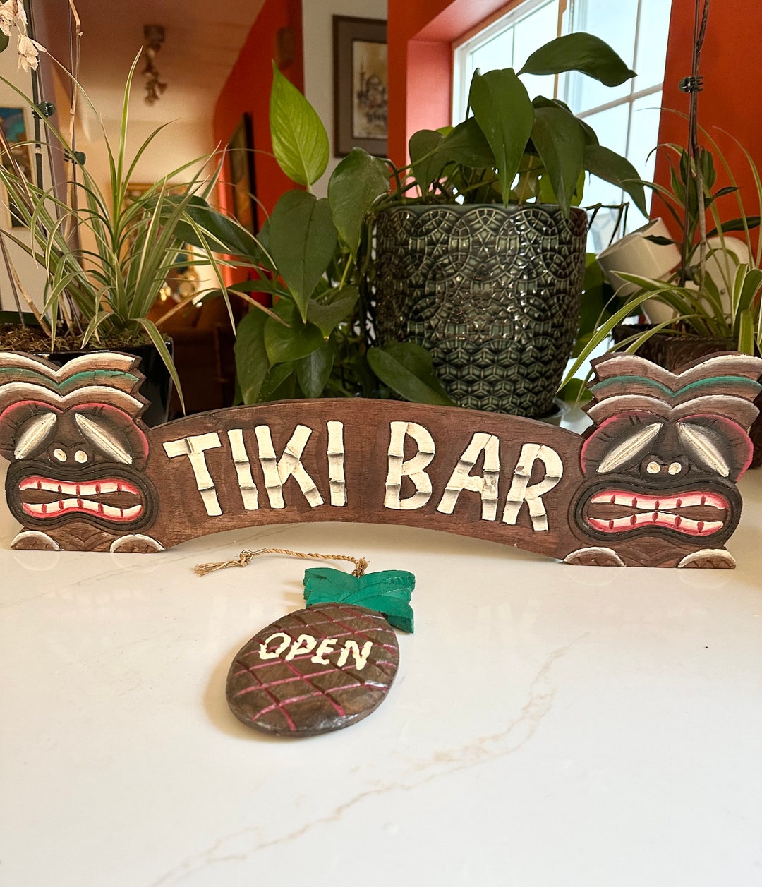 Tiki Bar Sign - Etsy