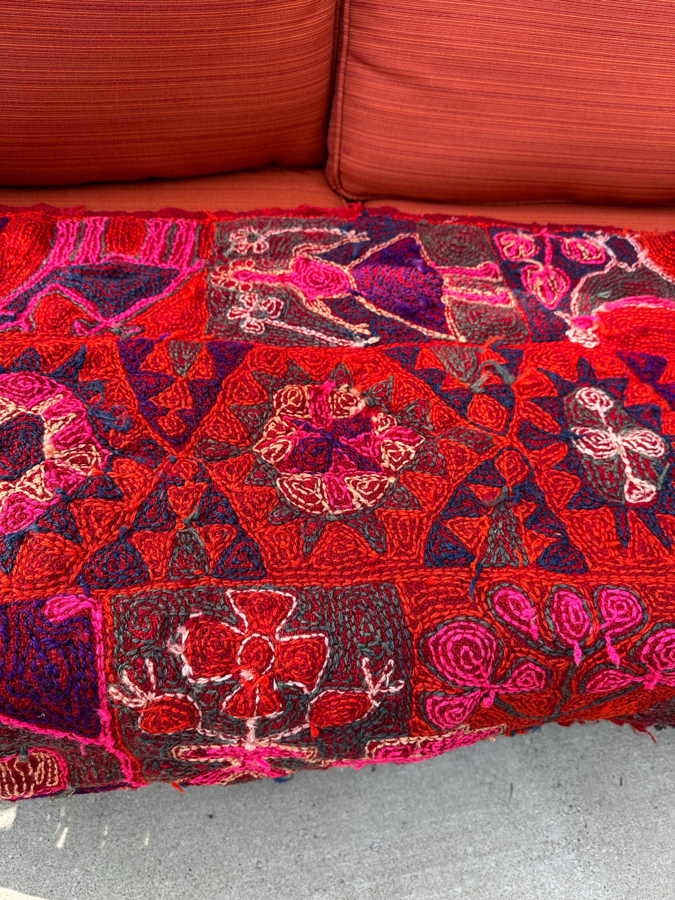Iraqi Wool Kilim, Antique Marsh Arab Wedding Kilim - Etsy