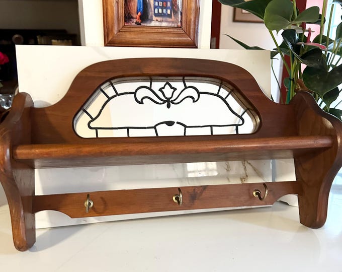Mirror Shelf Rack, Wooden Mirrored Shelf - Etsy