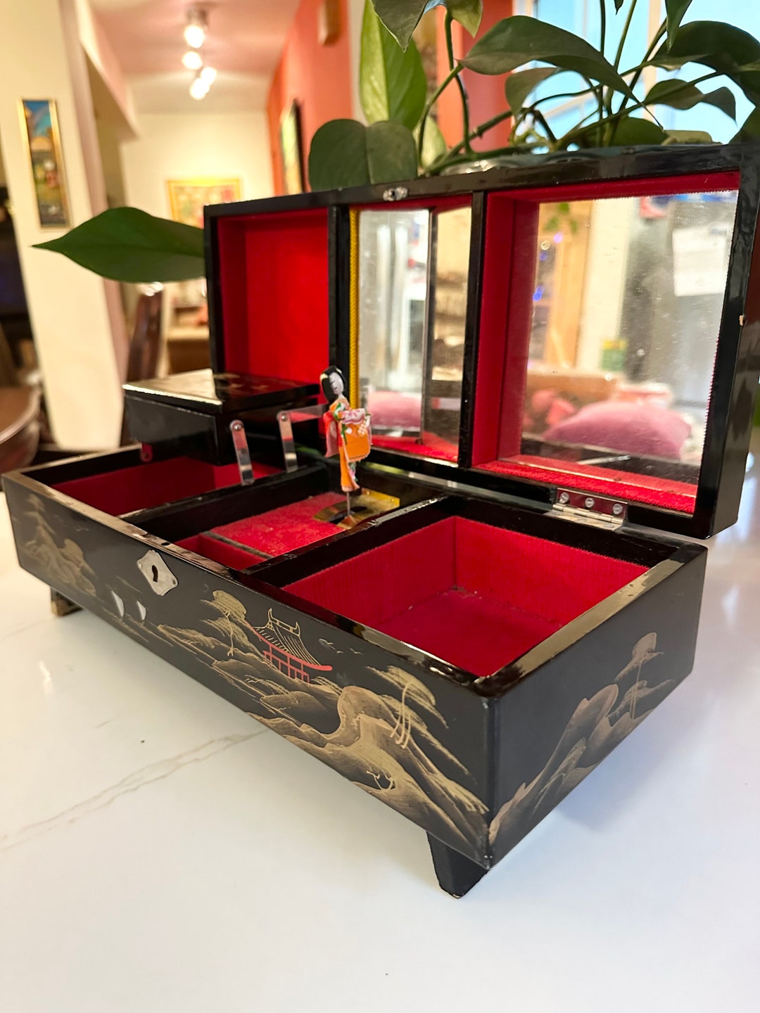 Mount Fuji Box, Japanese Music Box - Etsy Australia