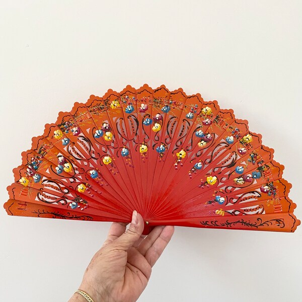 Spanish Hand Fan - Etsy