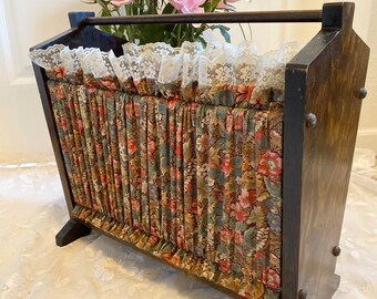 Wood Knitting Box - Etsy