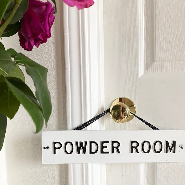 Powder Room Signs - Etsy