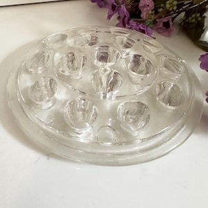 Glass Flower Frog - Etsy