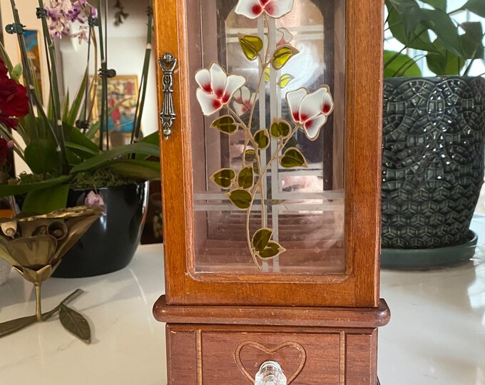 Stained Glass Box, Tall Jewelry Box - Etsy