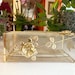 Gold Tissue Box Metal Rose Box - Etsy