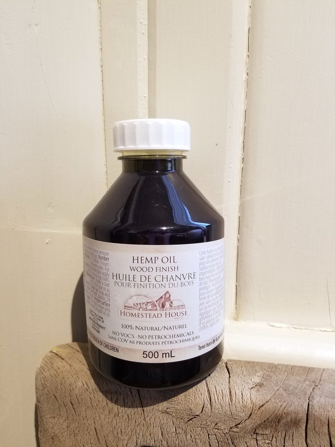Homestead House Hemp Oil Wood Finish 500 Ml Eco Friendly - Etsy