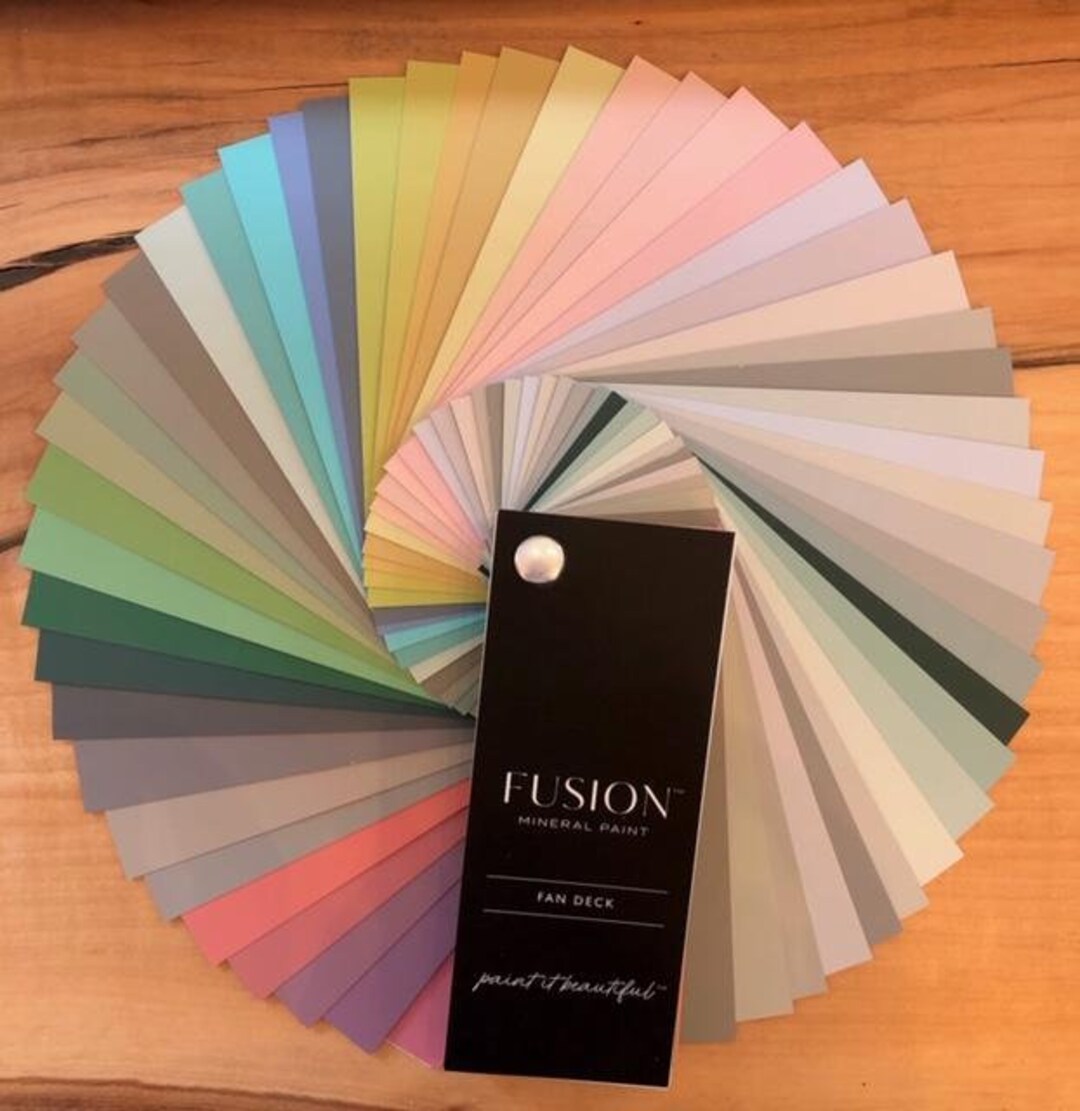 Fan Deck - Fusion Mineral Paint - Etsy