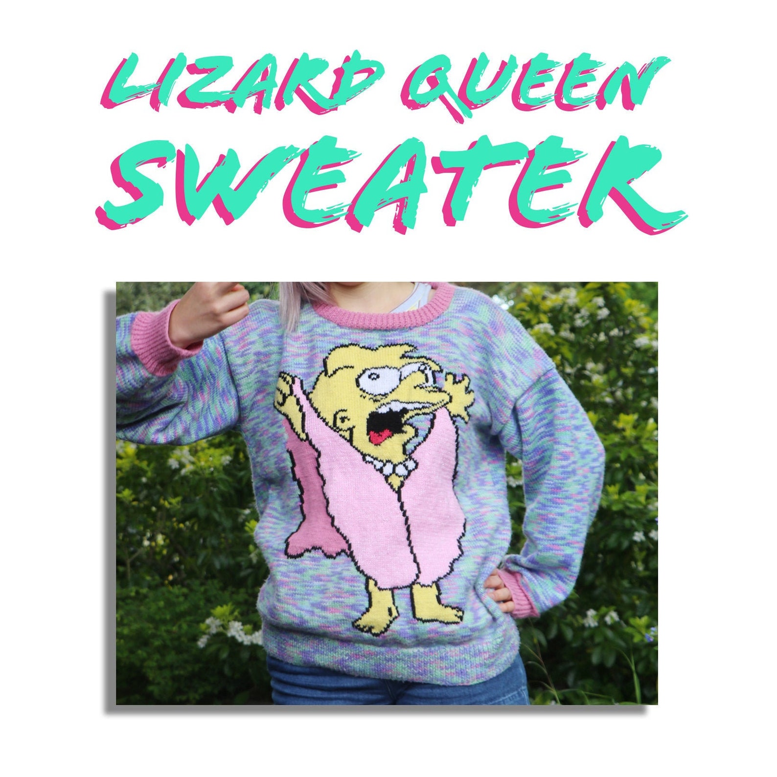 Lisa Simpson PDF Knitting Pattern "i Am the Lizard Queen" - Etsy