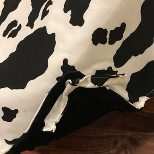 Black and White Cow Hide Print Car Seat Canopy, Cow Carseat Tent, Baby ...