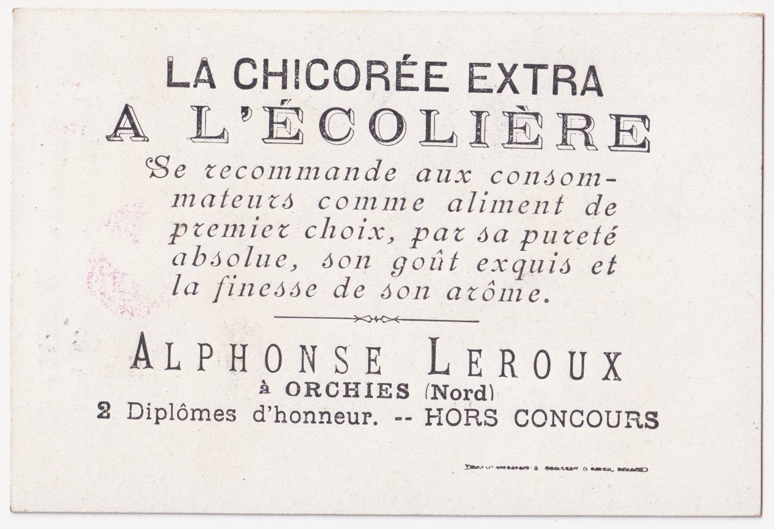 Rare Condition Lovely Old French Victorian Era Trade Card 1895 Brand ...